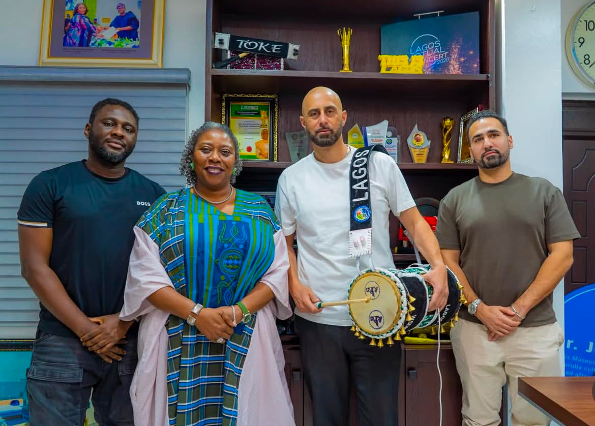 Lagos State Commissioner For Tourism, Toke Benson Receives Ghazi Shami ...