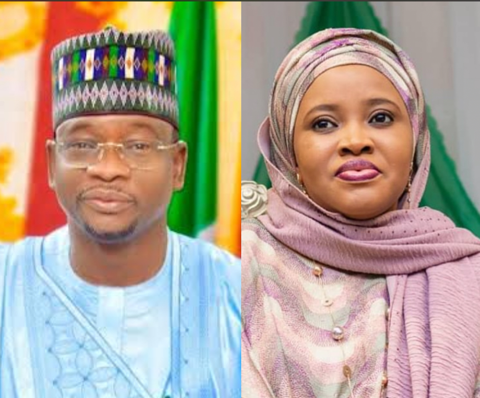 Princess Atika Aliyu-Ajanah Congratulates Alhaji Bukar Dalori As the ...